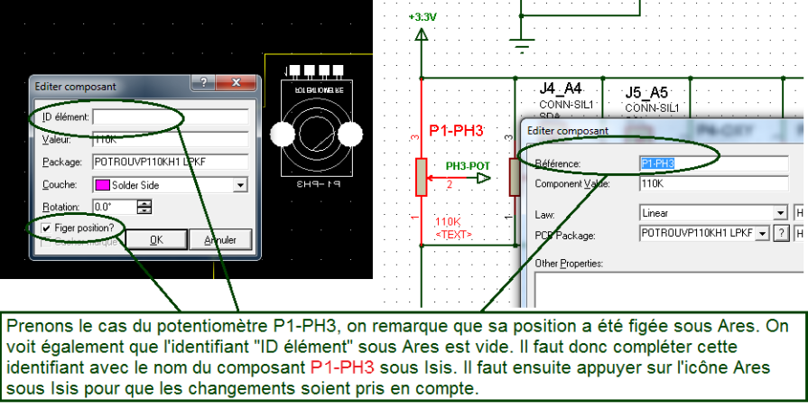 Utiliser un gabarit de carte avec Ares